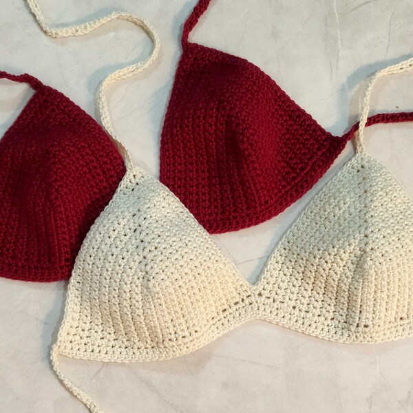 Crochet Bra - Etsy