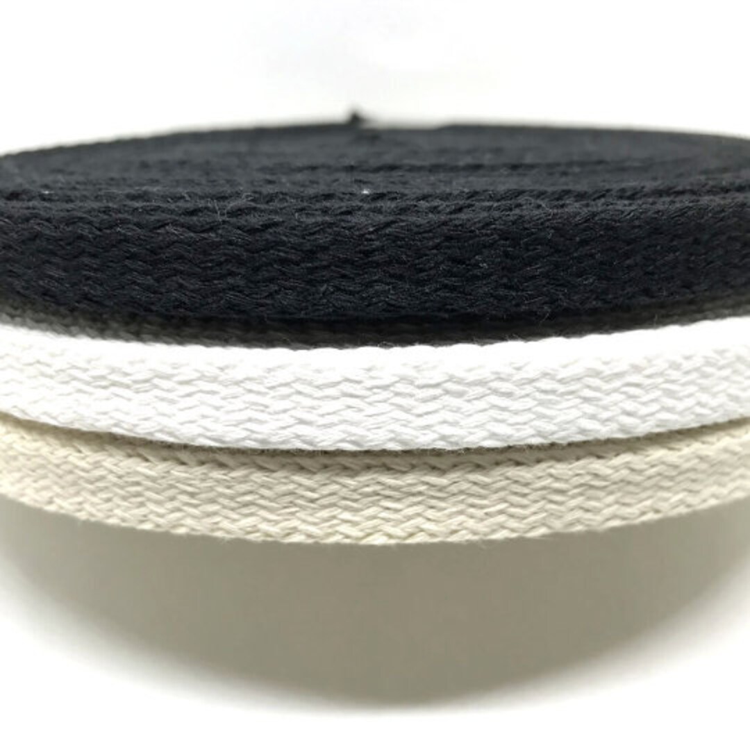 1/2" Cotton Flat Cord Drawstring Drawcord Handles Lace Trim Heavy Duty ...