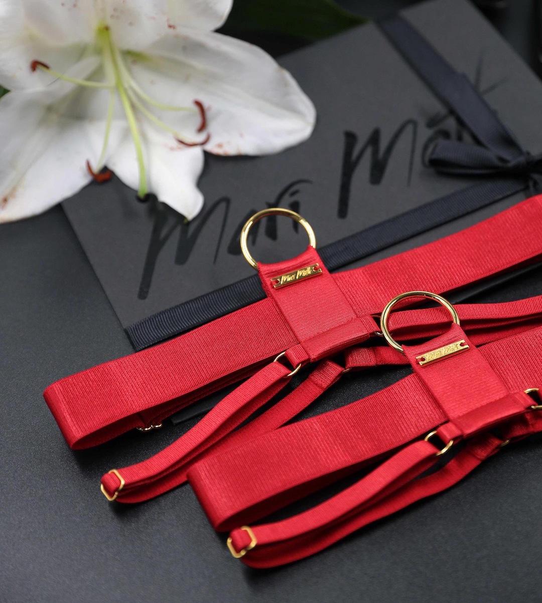 Queen’s Garters - a Bold Leg Accessory for Lingerie Set or Body ...