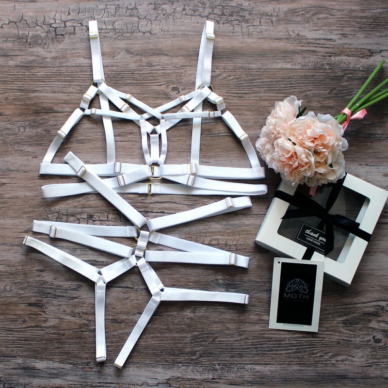 Strappy Body Harness - Etsy
