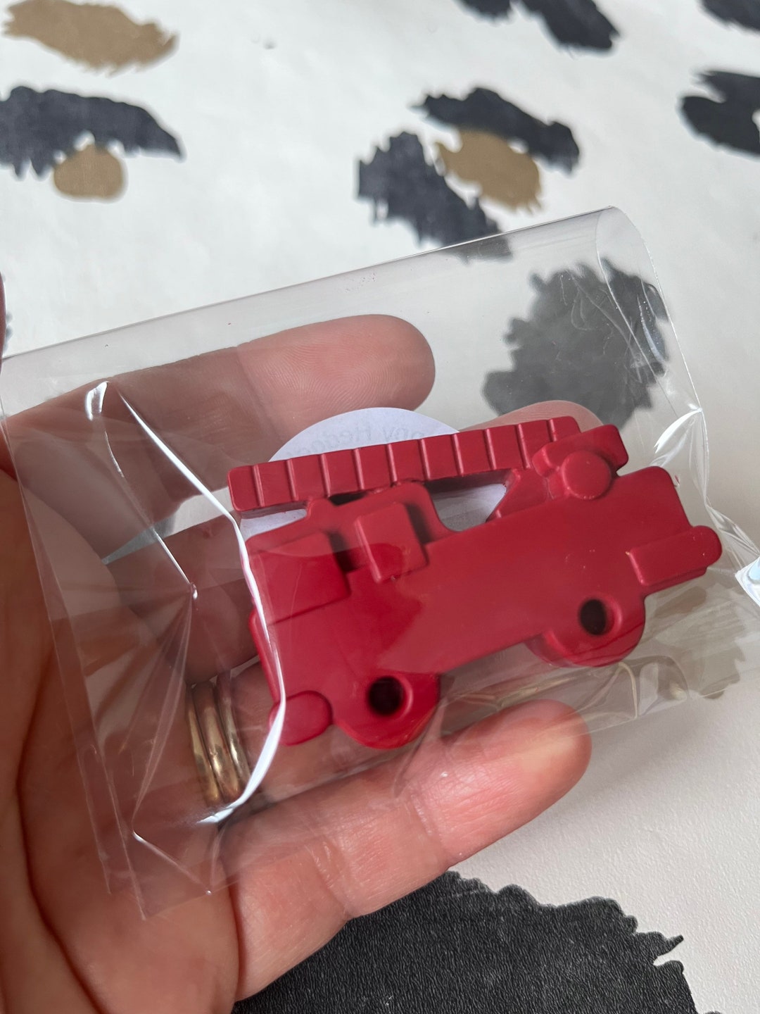 Fire Engine Crayon Fire Party Theme Kids Party Party Favours - Etsy