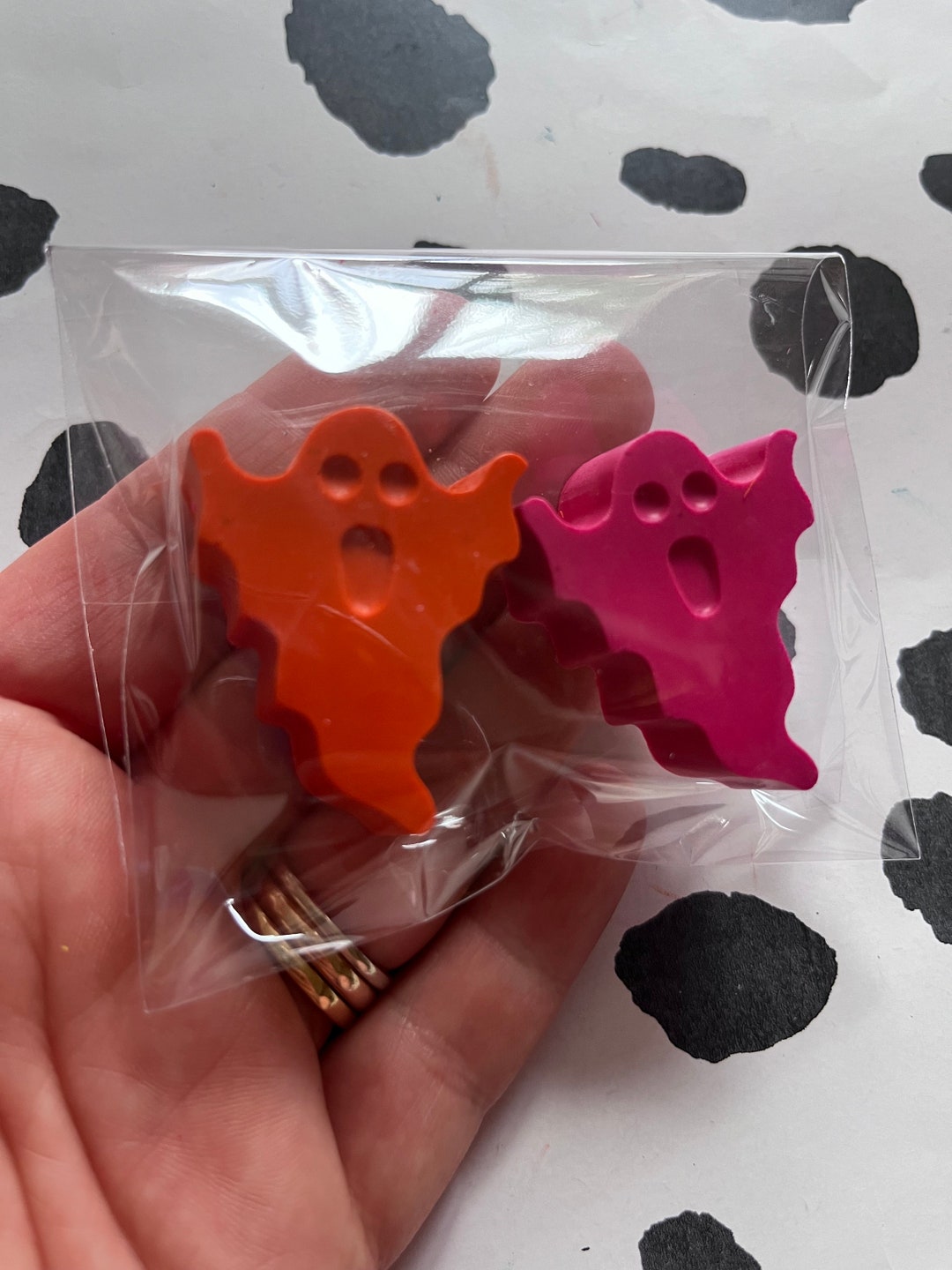 Halloween for Kids Ghost Crayons Non Chocolate Halloween - Etsy