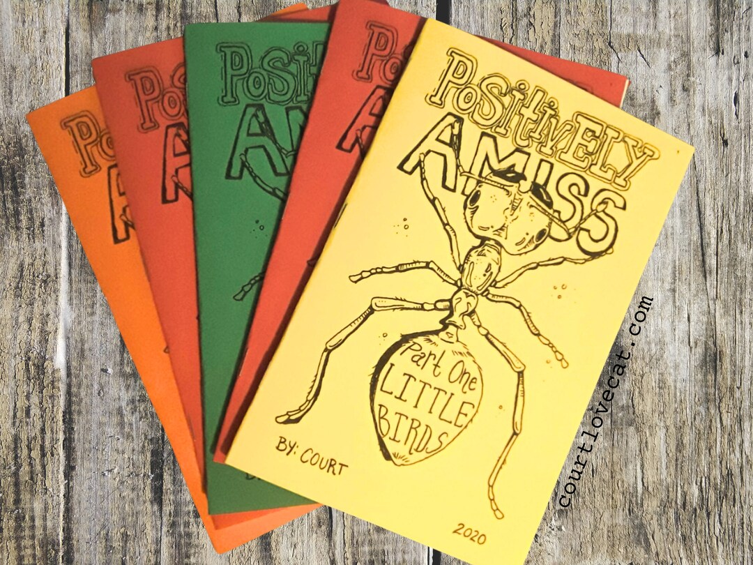 Perzine Zine Positively Amiss Little Birds Part One Memoirs - Etsy