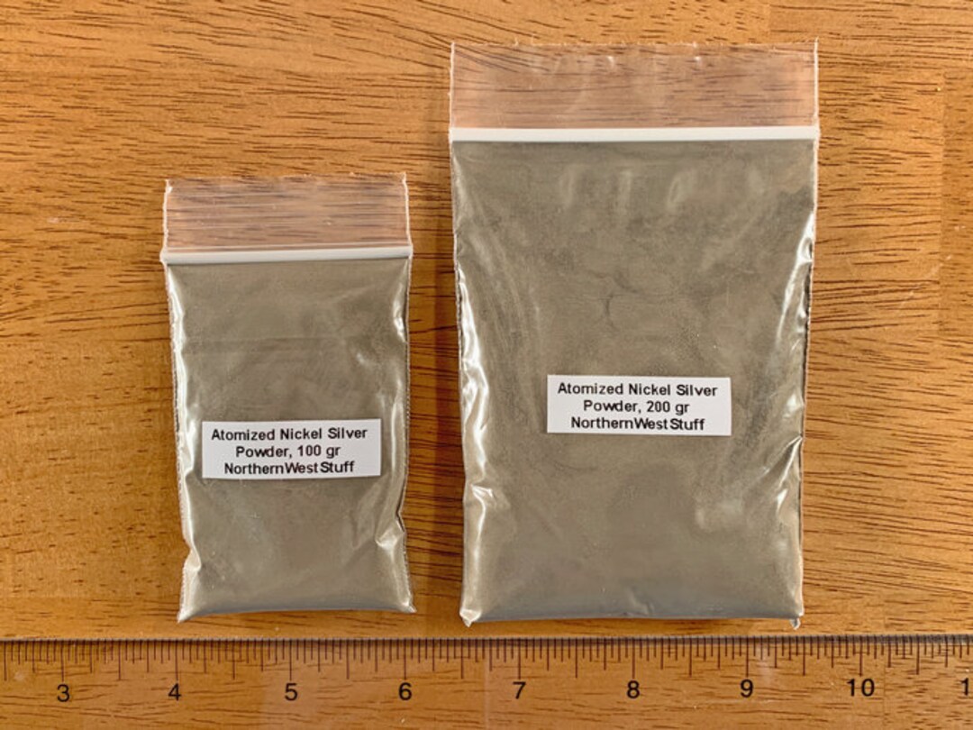 Freeship- Atomized German Silver, Nickel Silver, Cold Casting Metal ...