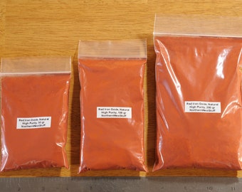 Rust Red Oxide Pigment Powder - Etsy
