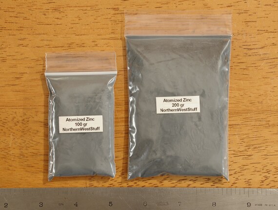 Freeship Atomized Zinc Cold Casting Metal Powder prompt - Etsy