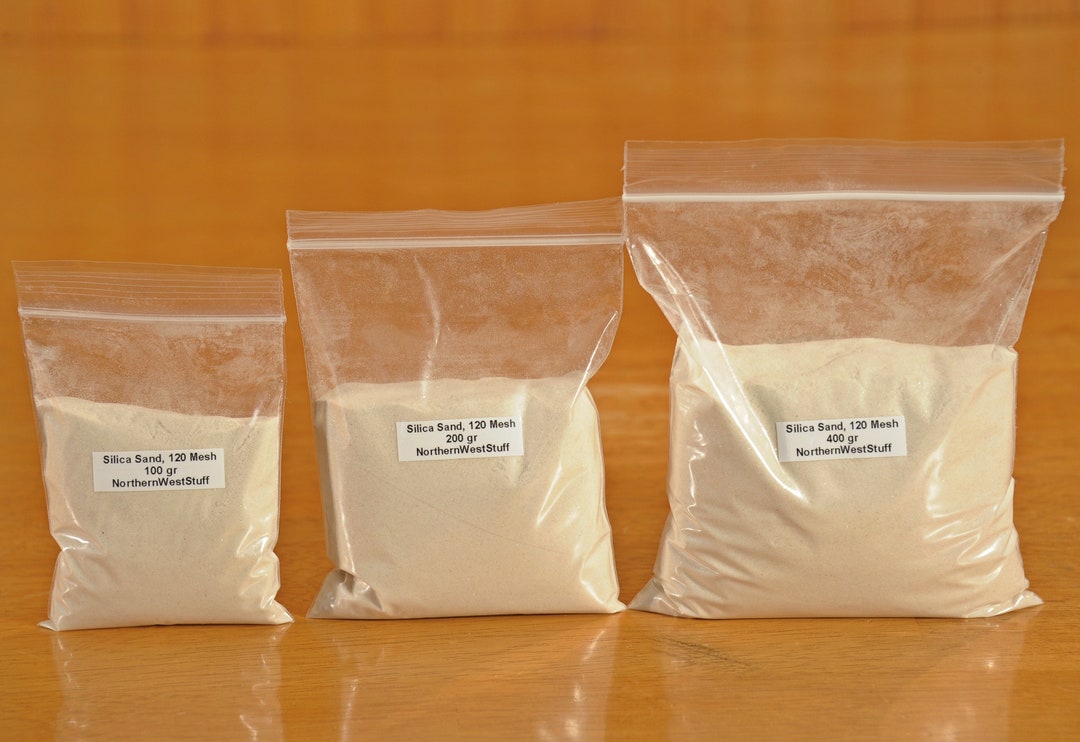 Freeship- Silica Sand, 120 Mesh- (prompt Rebate on Orders With 3 or ...