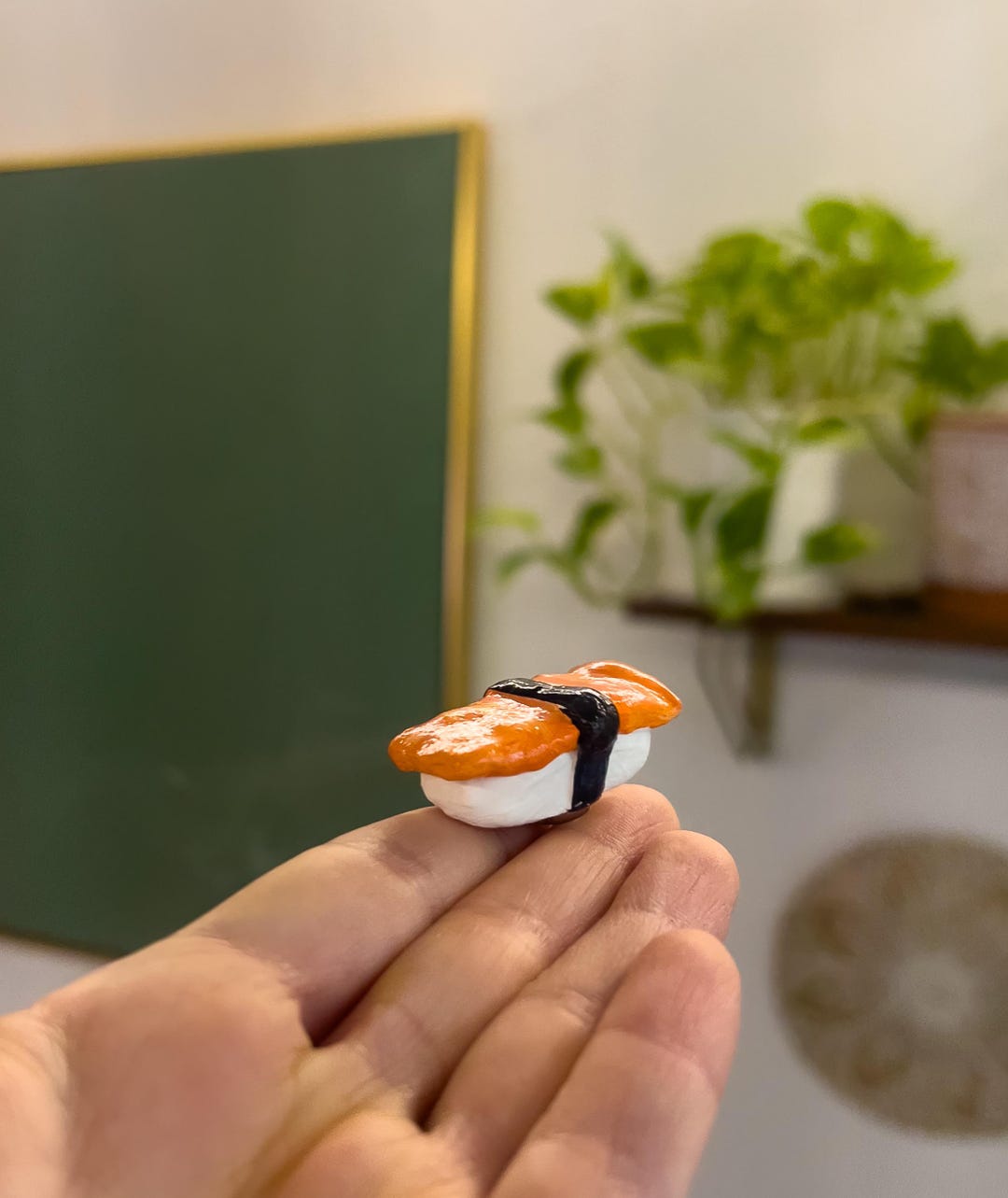 Handmade Sashimi Magnet – Clay Fridge Magnet for Sushi Lovers ...