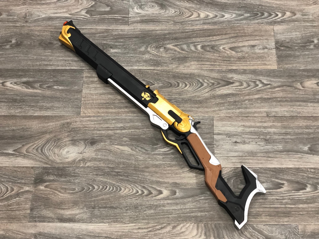 Ashe Viper Rifle Gun Fan Art Prop 3d Printed Full Scale Cosplay Decor ...