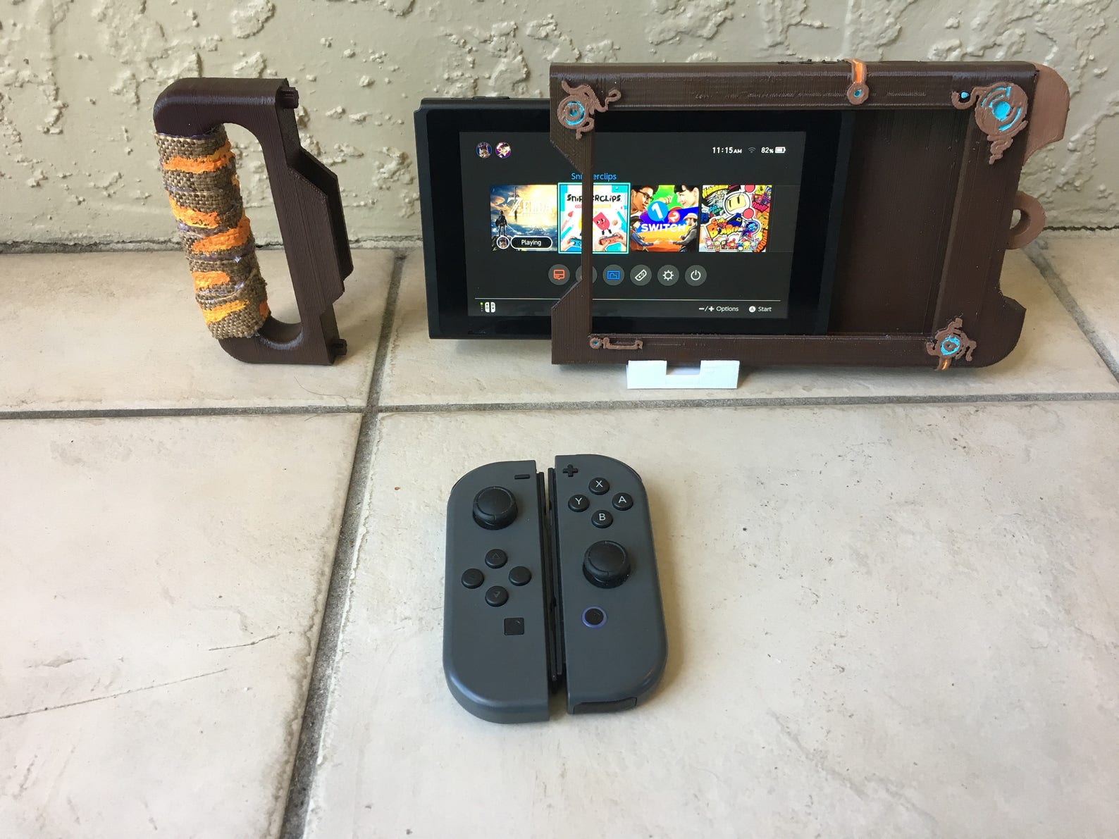 Nintendo Switch Sheikah Slate Case 3D Print Breath of the Wild | Etsy