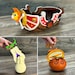Devil Fruit Coasters & Thousand Sunny Fruit Bowl Decorative Akuma No Mi ...