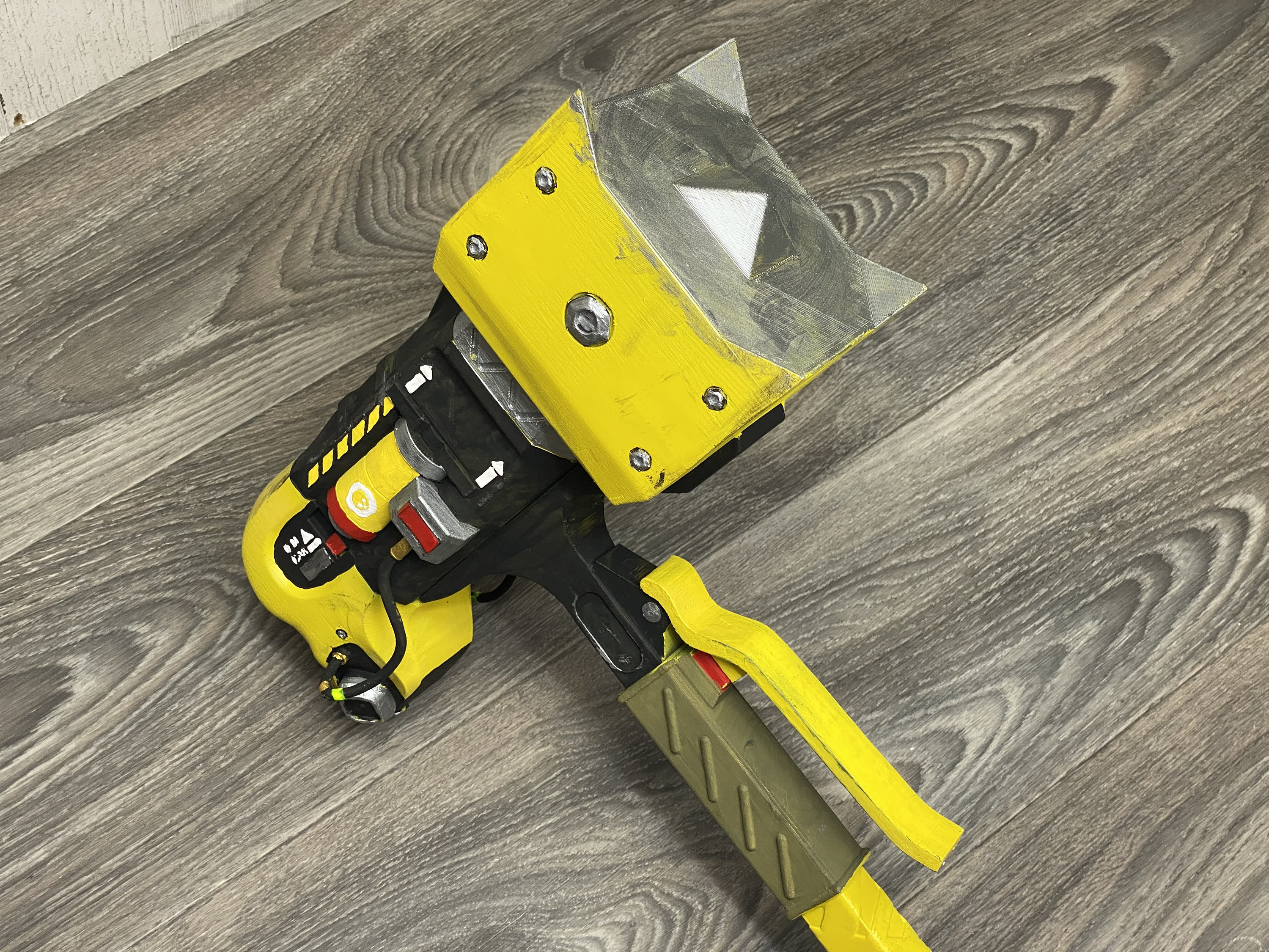 Caustic Heirloom Death Hammer Battle Royale 3D Printed Prop - Etsy