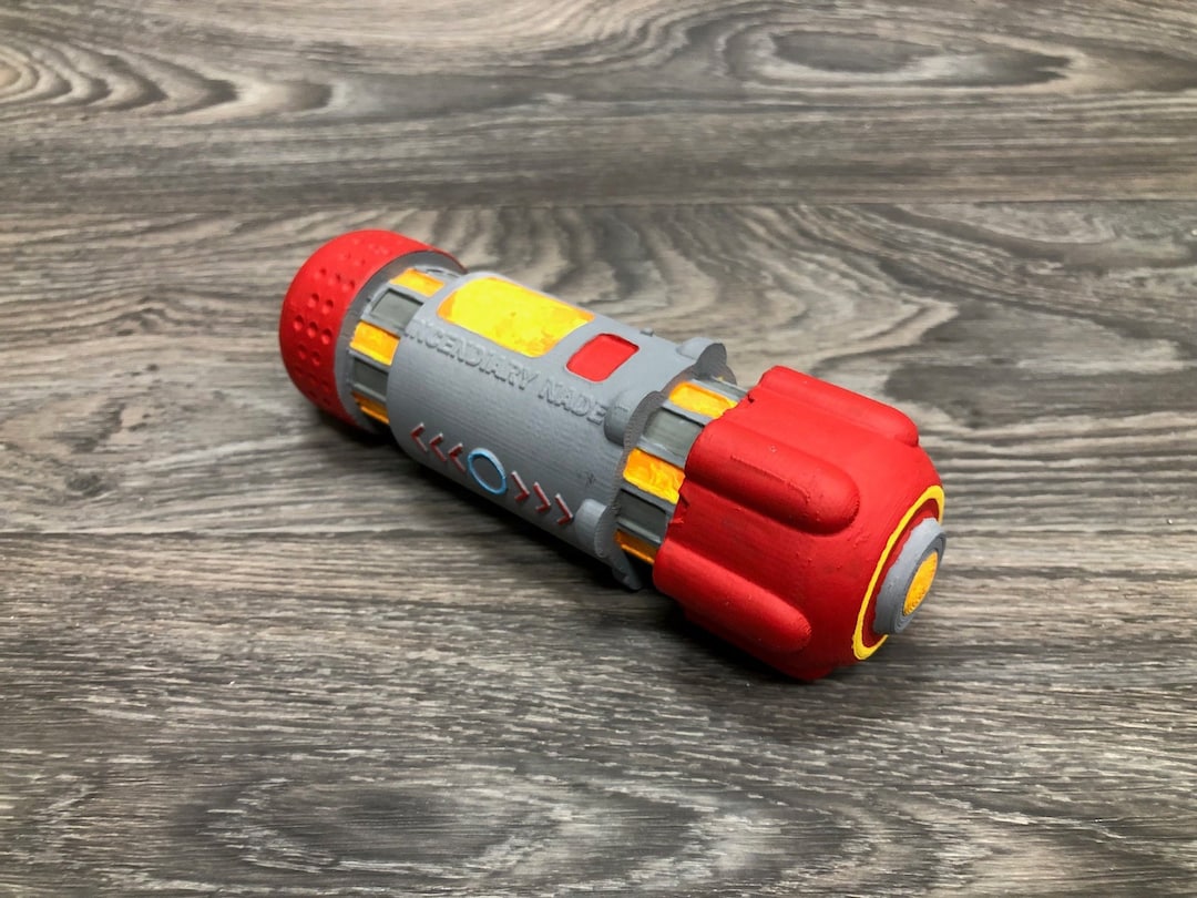 Thermite Grenade 3D Printed Battle Royale Prop Fan Art Decor - Etsy