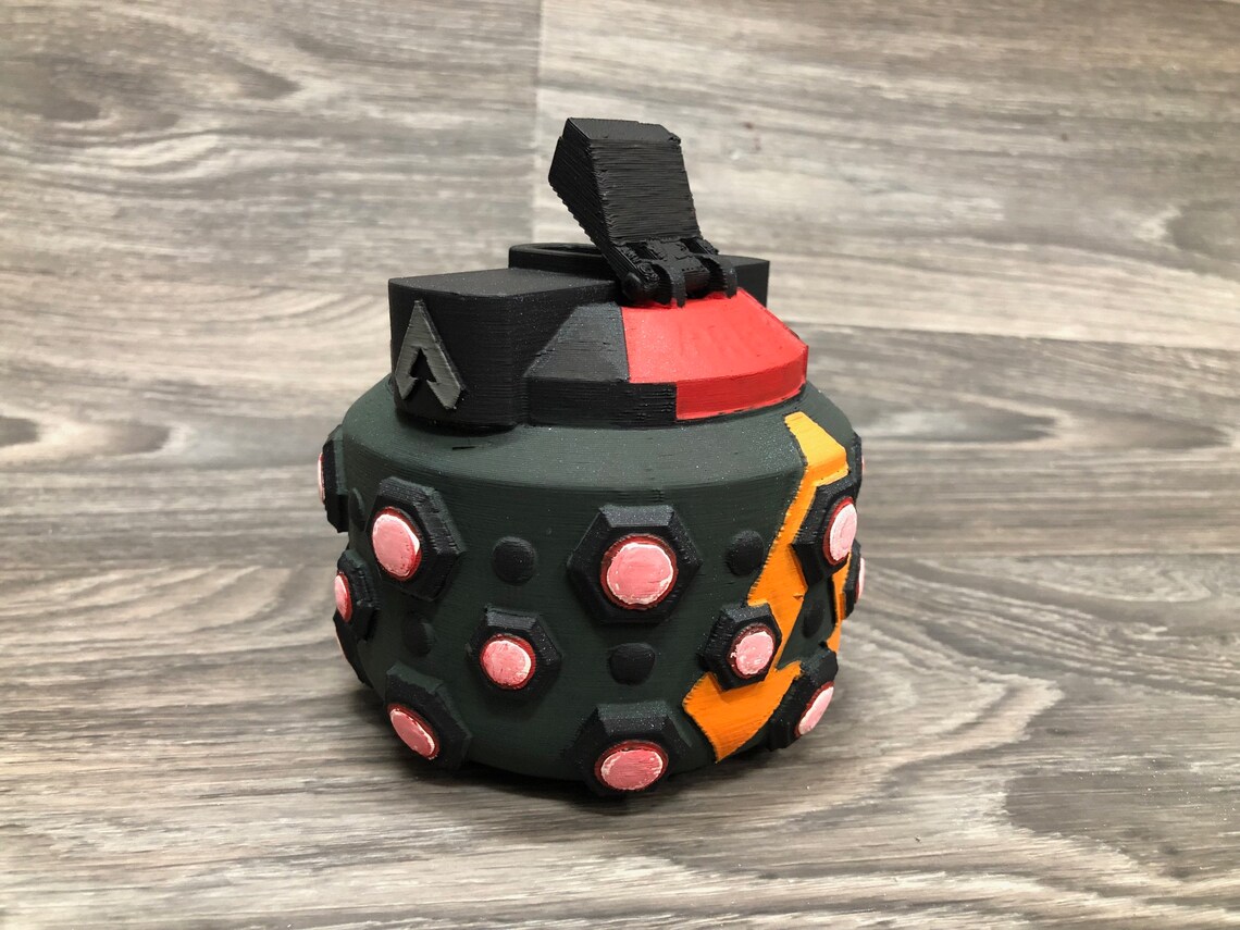 Frag Grenade 3D Printed Battle Royale Prop Fan Art - Etsy