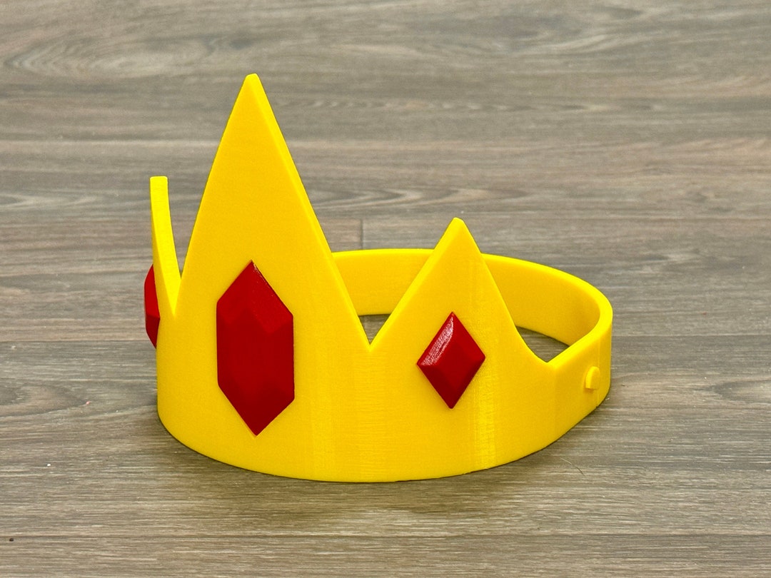 Ice King Crown 3D Print Full Scale Cosplay Fan Art - Etsy