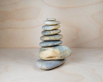 Meditation Stone Set Zen Balancing Stones Rock Cairn Stacking Beach ...