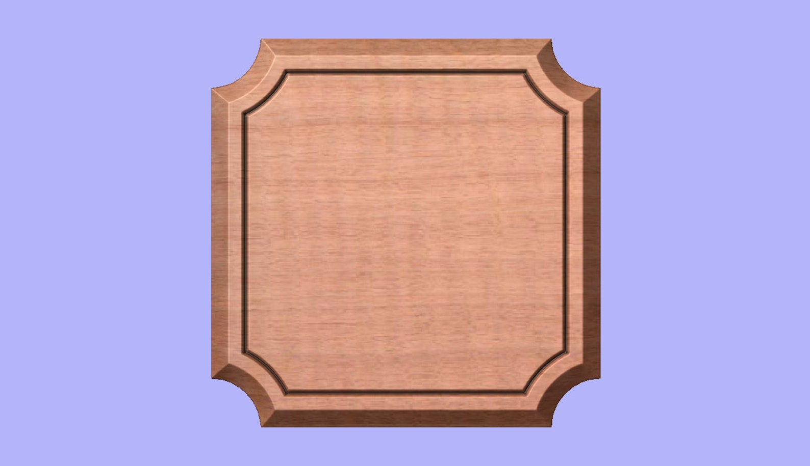 CNC Plaque Sign Panel Badge Pattern 3D Design File for Your CNC Router ...