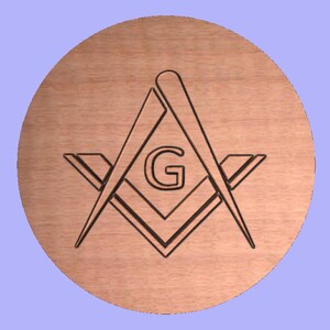 CNC Masonic Symbol 3D Cnc Pattern for Your CNC Router / STL File - Etsy