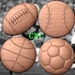 Sport / Football / Baseball / Basketball / Soccerball CNC Patterns 3D ...
