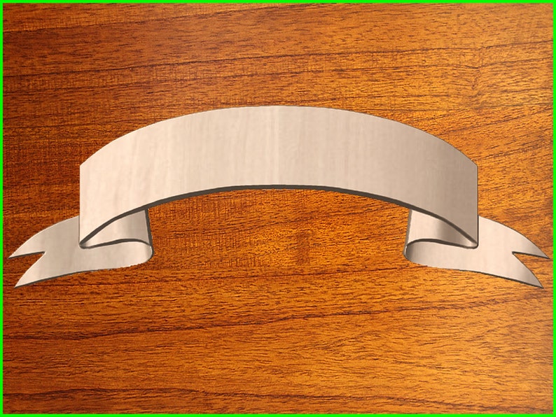 2 Banner 3D Cnc Patterns for Your CNC Router / STL File - Etsy
