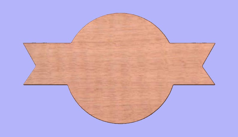 3 CNC Banner Ribbon 3d Cnc Pattern for Your CNC Router / STL File - Etsy