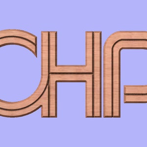 CNC California Highway Patrol CHP Logo Pattern 3D Design for Your CNC ...