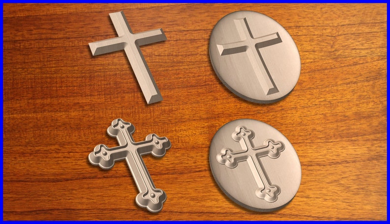 4 Cross 3D Cnc Pattern for Your CNC Router / STL File - Etsy