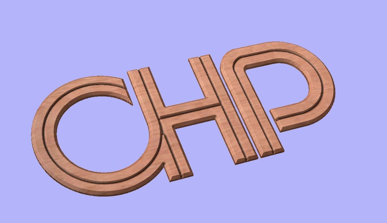 CNC California Highway Patrol CHP Logo Pattern 3D Design for Your CNC ...