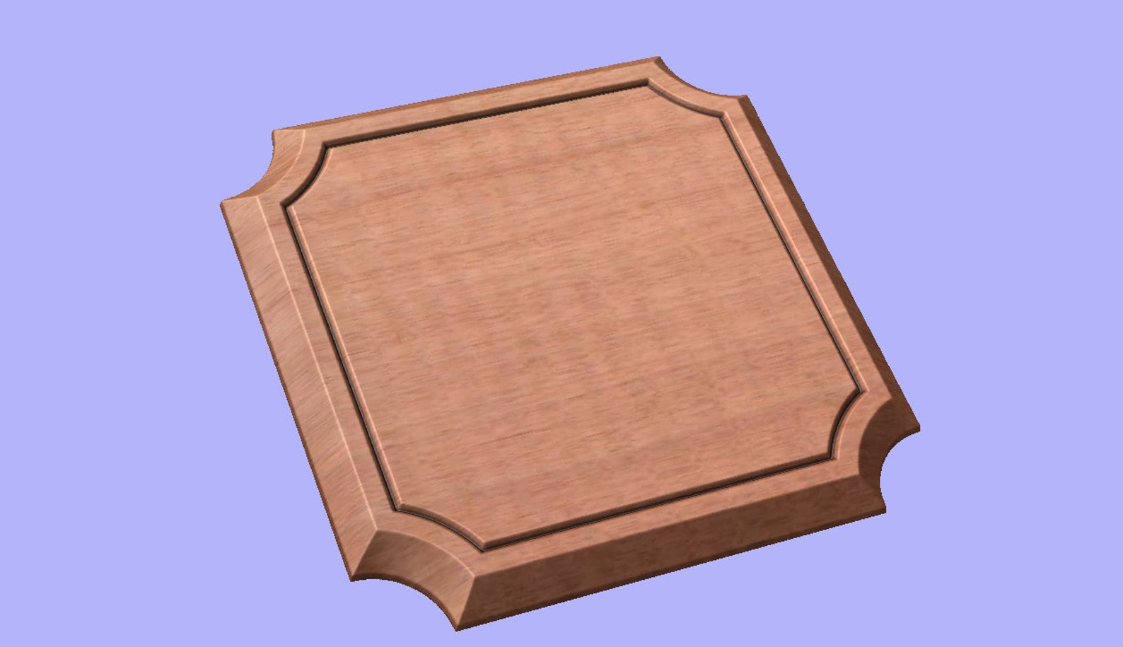 CNC Plaque Sign Panel Badge Pattern 3D Design File for Your CNC Router ...