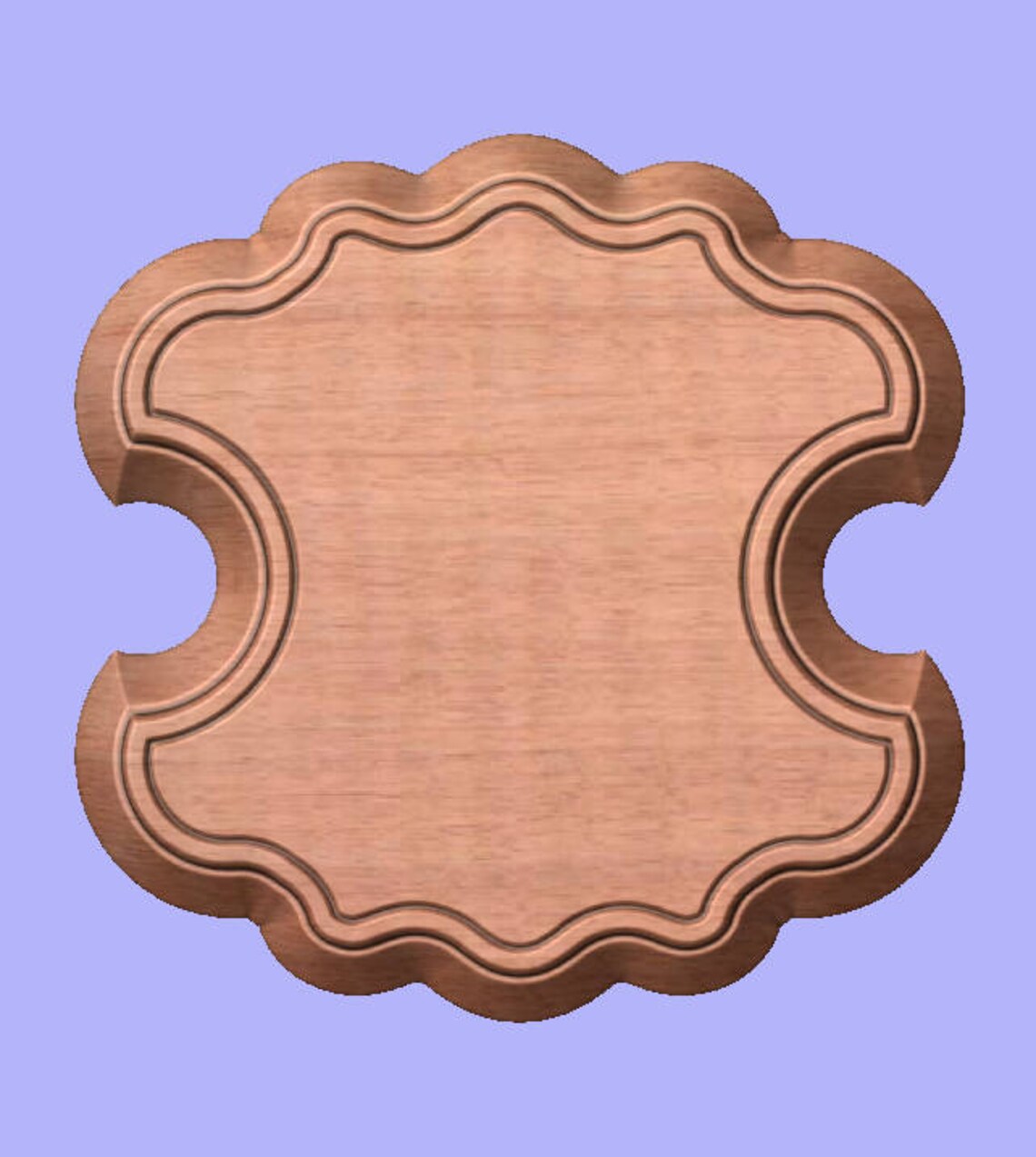 4 Plaque 3D Cnc Patterns for Your CNC Router / STL File - Etsy