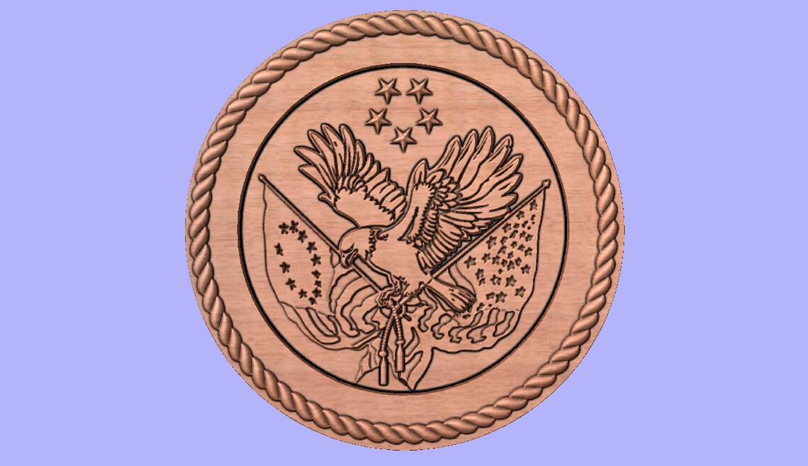 Department of Veterans Affairs VA Seal Logo 3D Design Cnc - Etsy UK