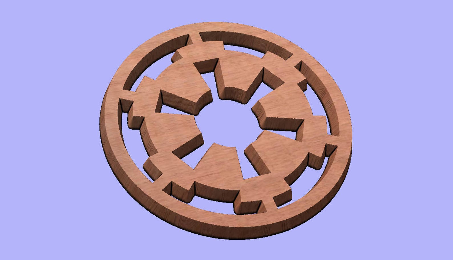 CNC Star Wars Imperial Crest 3d Cnc Patterns for Your CNC Router / STL ...