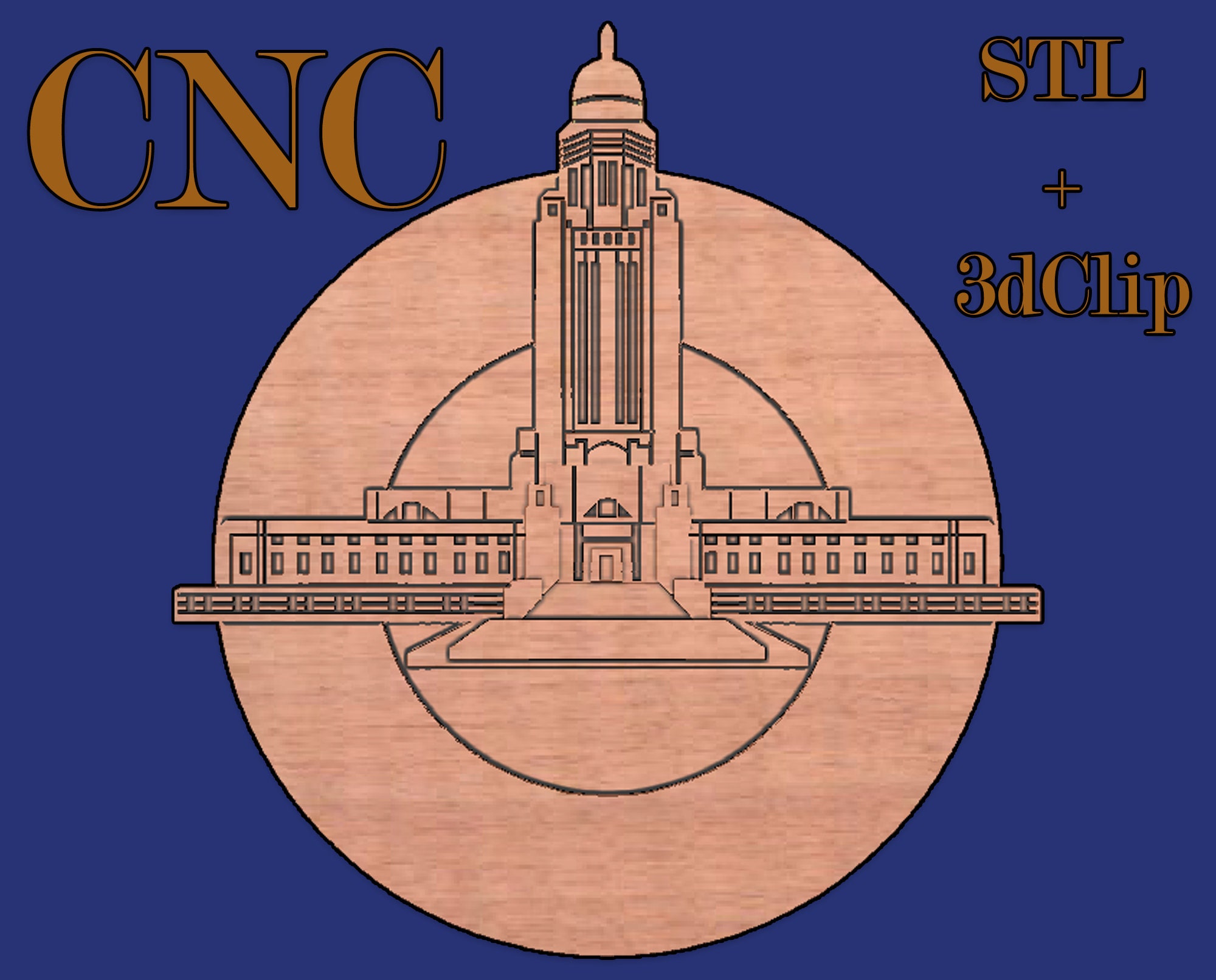 Nebraska State Patrol 3D Design Cnc Pattern for Your CNC Router / STL ...