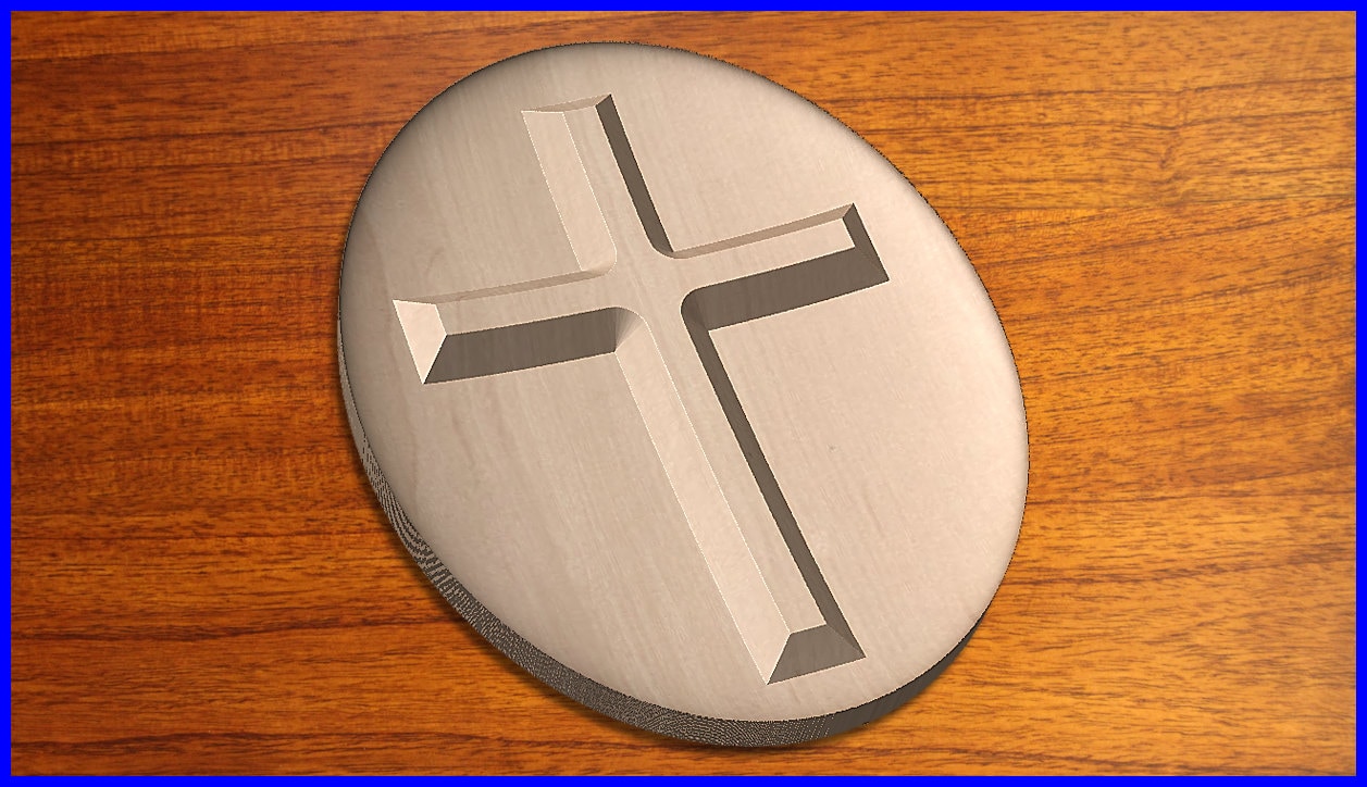 4 Cross 3D Cnc Pattern for Your CNC Router / STL File - Etsy