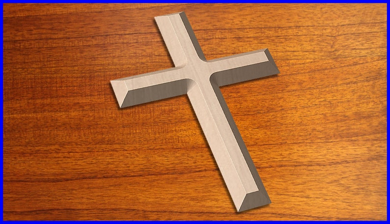 4 Cross 3D Cnc Pattern for Your CNC Router / STL File - Etsy