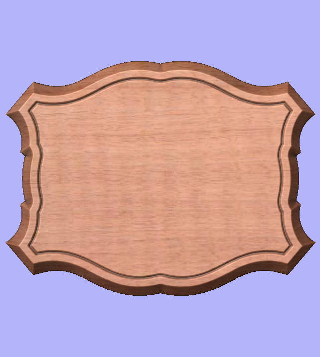 4 Plaque 3D Cnc Patterns for Your CNC Router / STL File - Etsy