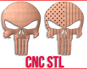 Skull Stl File | Etsy