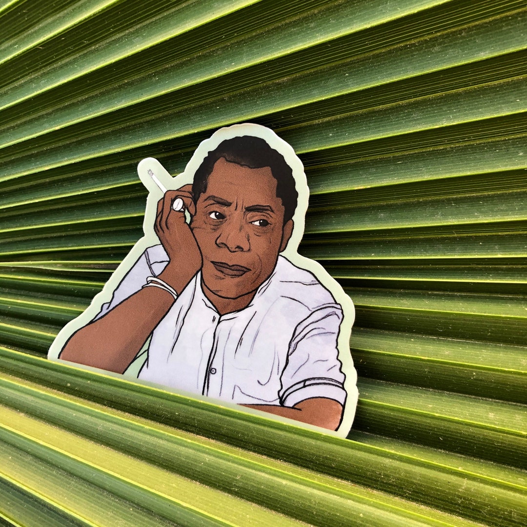 James Baldwin Sticker Authors Series Book Lovers American Literary ...