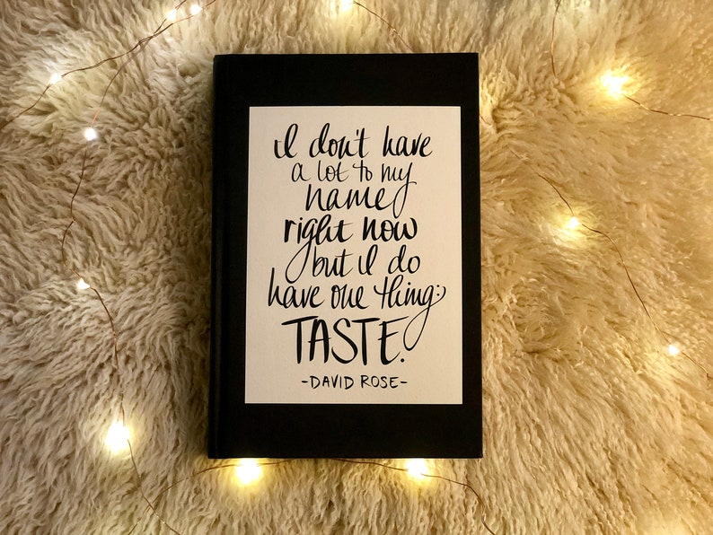 Schitt's Creek David Rose Quote Art Print "but I Do Have One Thing ...