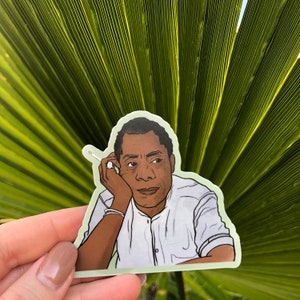 James Baldwin Sticker Authors Series Book Lovers American Literary ...