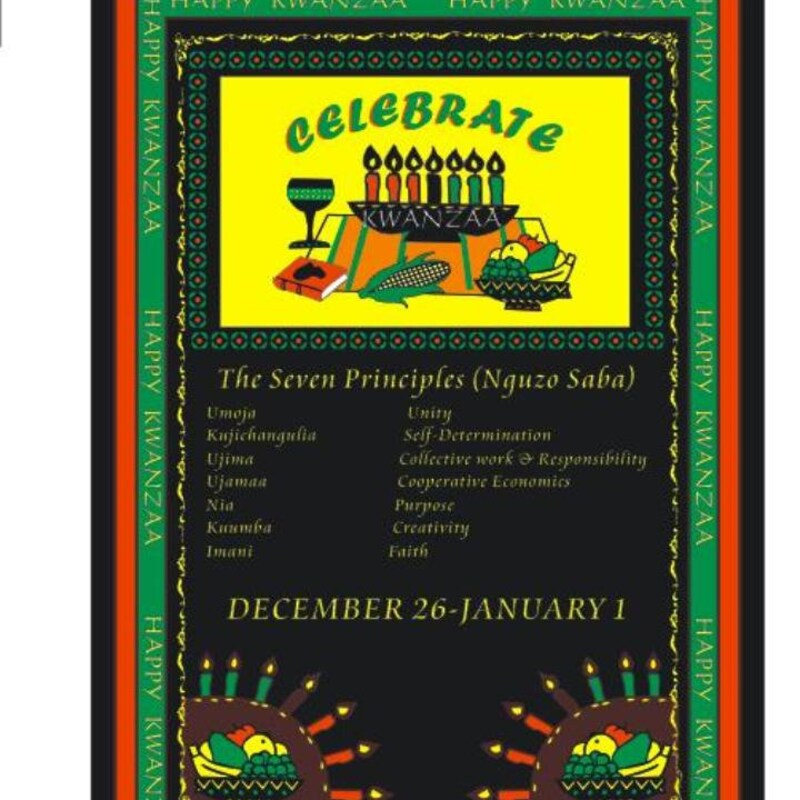 Kwanzaa Banner - Etsy
