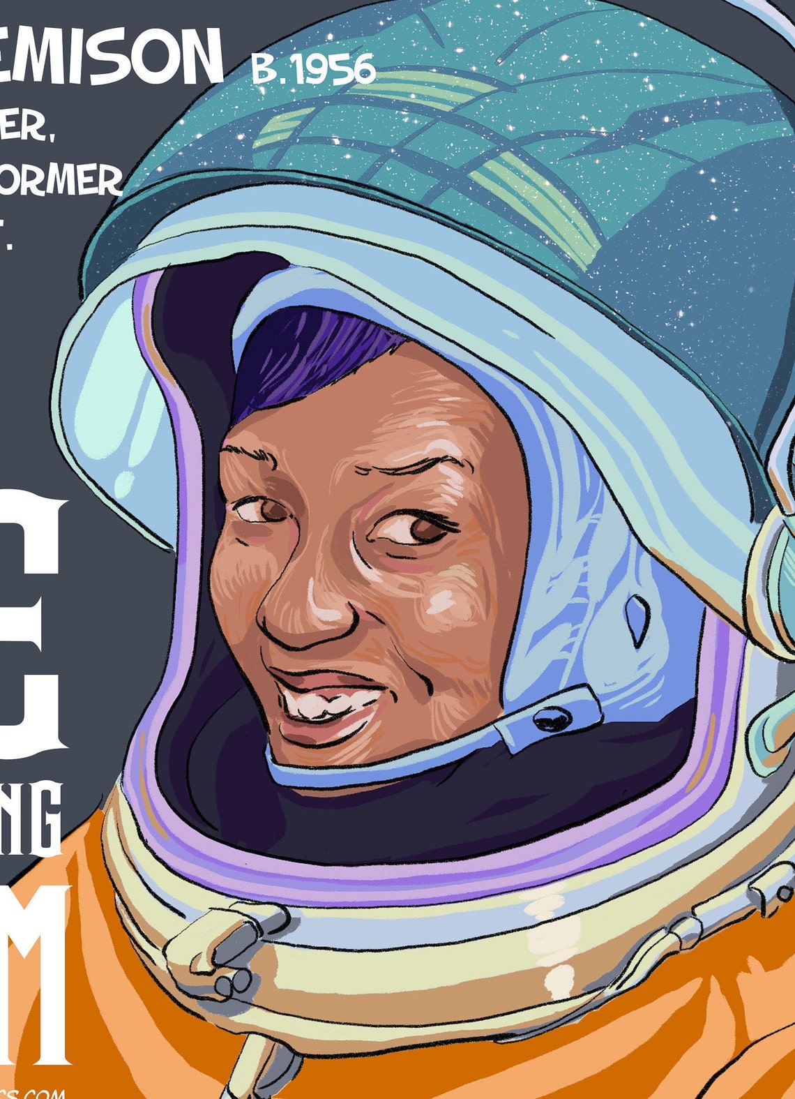 Mae C. Jemison Digital Poster, SHE CHANGED STEM Series. Downloadable ...