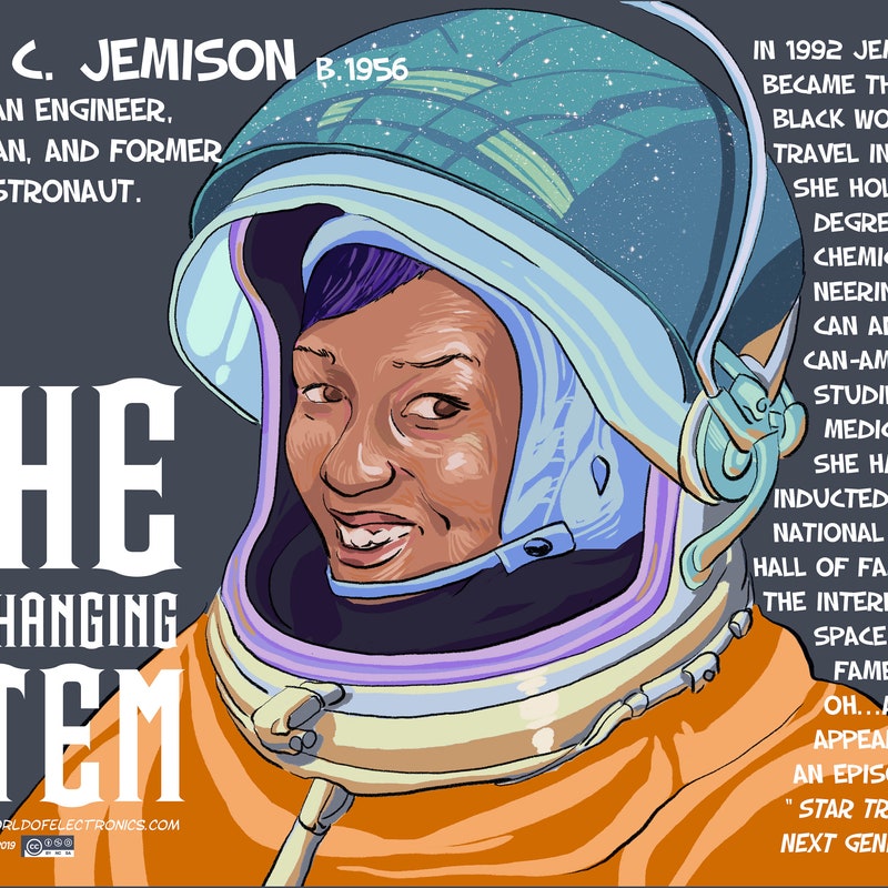 Mae Jemison Poster - Etsy