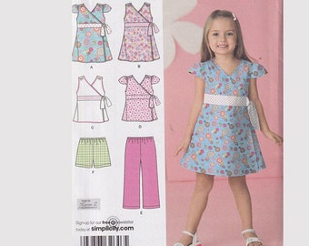 Girls Wrap Dress - Etsy