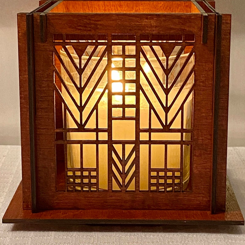 Candle Frank Lloyd Wright - Etsy