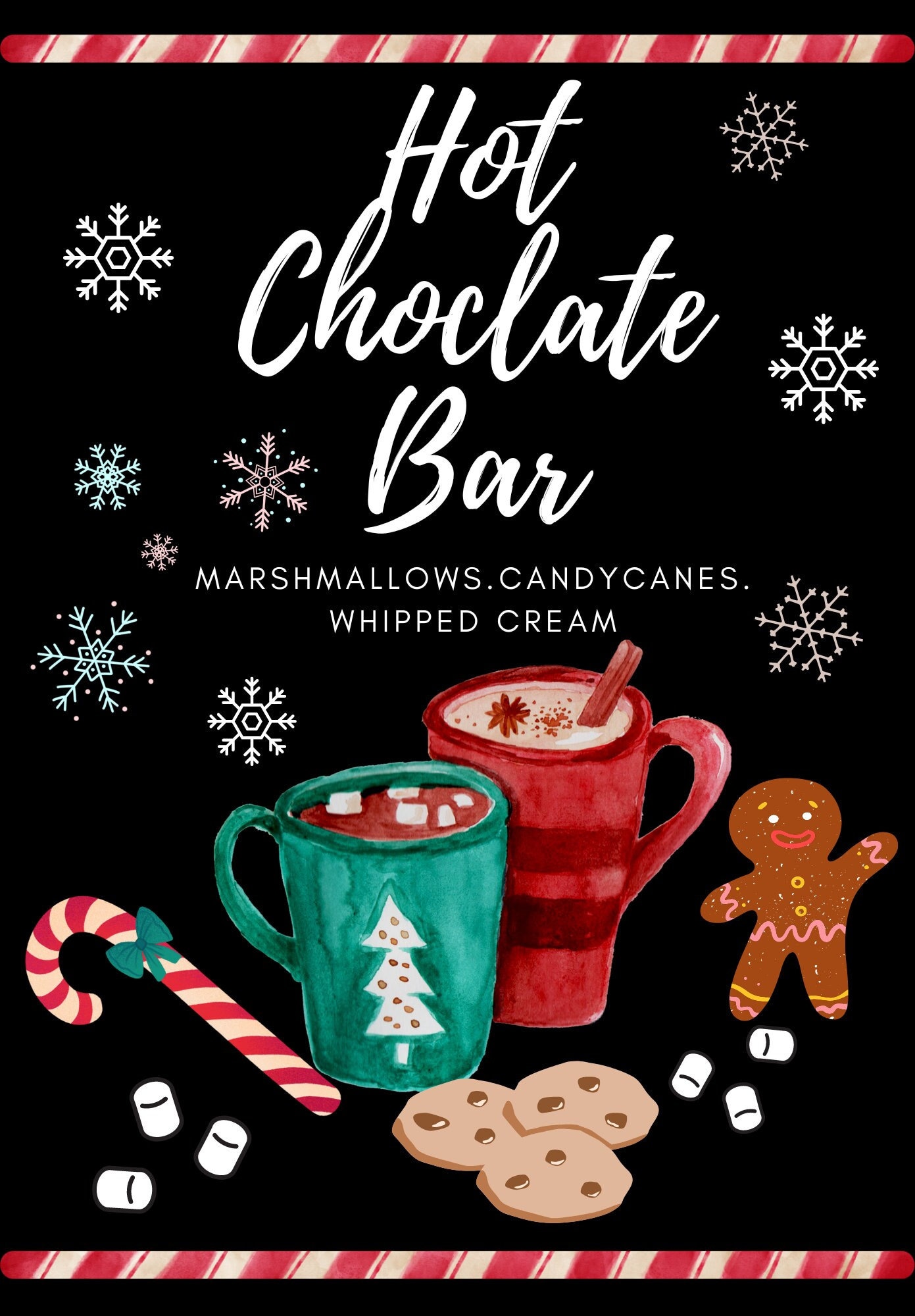 Hot Chocolate Bar Digital Download - Etsy