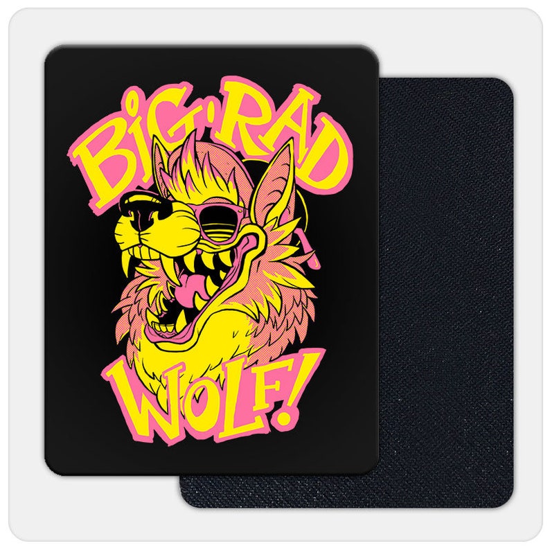 Big Rad Wolf Mousepad Playmat by Stablercake - Etsy