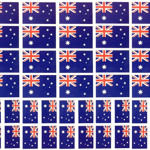 Australia Flag Decal - Etsy