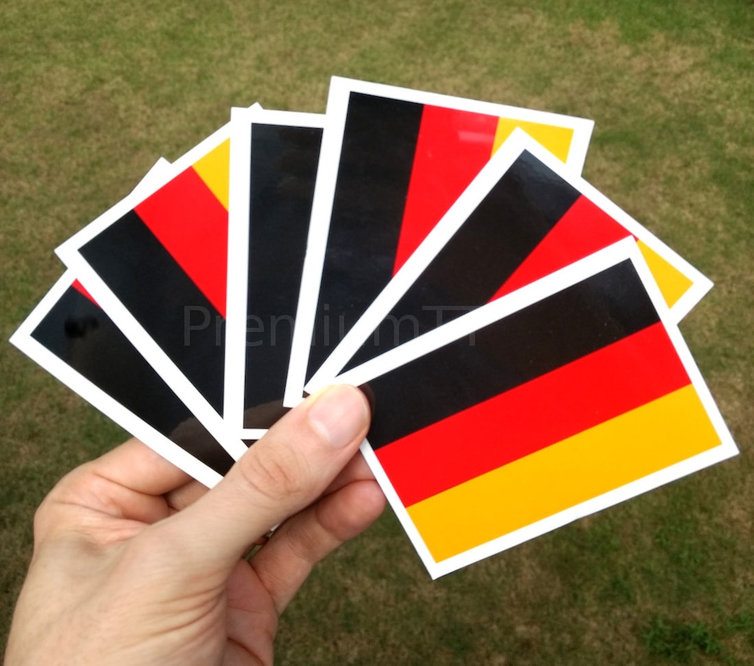 8 Large German Flag Tattoos, Germany Party Favors - Etsy
