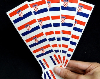 40 Tattoos: Croatia Flag Croatian Party Favors - Etsy